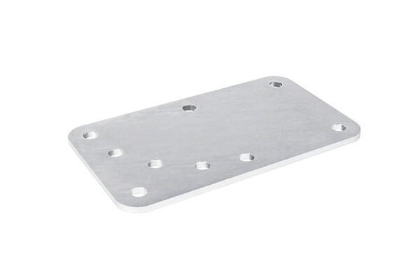 Flex angle plate for installing edge protection on roof eaves and gables